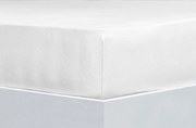 Florella Prostěradlo Avance Jersey 45 Weiss Basic, 90-100x200 cm