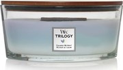 WoodWick vonná svíčka s dřevěným knotem Elipsa Trilogy Elipsa Calming Retreat 453,6 g