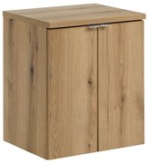 Závěsná skříňka pod umyvadlo Nova Oak s deskou 50 cm dub evoke