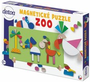 Detoa Magnetické puzzle ZOO v krabici 33x23x3,5cm