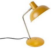 Chytrá stolní lampa žlutá s bronzovou vč. WiFi P45 - Milou