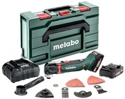 Metabo - 18V AKU oscilační multibruska s příslušenstvím, 2x aku 2,0 Ah LiPower, nabíječka 613021510