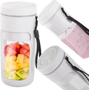 Verk Group Přenosný bezdrátový USB mixér na smoothie, drtič ledu, šňůrka na krk
