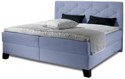ND Diva Boxspring 160x200cm světlemodrá