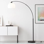 Brilliant LB00001497 Stojací oblouková lampa VESSA černá