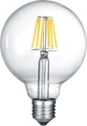 Teplá bílá LED/filamentová žárovka E27, 7 W Globe – Trio