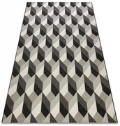 Koberec FLAT 48624/690 SISAL - 3d kostka