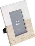 Bílý kamenný stojací rámeček 18x23 cm Uria – Kave Home