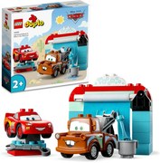 Lego stavebnice lego duplo - disney 10996 na myčce s bleskem mcqueenem a burákem