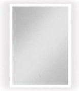 Zrcadlo se senzorem SAT Feel 50x70 cm bílá SATZFEELOBLED5070
