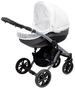 Moskytiéra na kočárek New Baby Basic bílá
