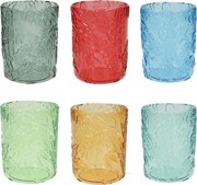 Sklenice v sadě z akrylu 6 ks 400 ml Tropical – Brandani