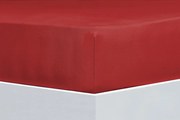 Prostěradlo Florella Fein Jersey 55 Bordo, 120x200 cm