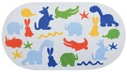 Dětská protiskluzová podložka do vany 39x69 cm Zoo – MSV