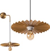 Toolight Toolight, nástěnné svítidlo 30cm APP1356-1W, zlatá matná, OSW-05666