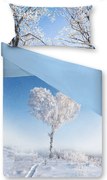 3D italské povlečení 100% bavlna Love tree - 140x200 / 70x90 cm