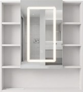 Rea, Zrcadlová skříňka s LED osvětlením Rea Luna 70x80cm, REA-M0405