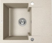 Kuchinox Chichi - granite sink - 1 miska s halfdrainer