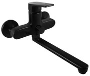 Slezák Rav Colorado umyvadlová / vanová baterie nástěnná 100 mm černá CO153.0CMAT