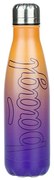 BAAGL Termoláhev s kovovým víčkem Gradient žluto-fialová, 500 ml