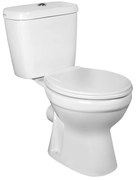 Novoterm WC kombi NV-Clear ZO se zadním odpadem a WC sedátkem
