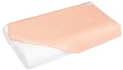 Bellatex POVLAK na anatomický polštář 60x33 cm (povlak na zip) jersey lososová