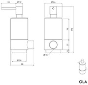 Dávkovač mýdla OLA