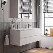 Koupelnová skříňka s dvojitým umyvadlem AVA 140 cm