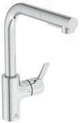 Ideal Standard Gusto - Dřezová baterie s výsuvnou sprškou, chrom BD420AA