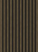 Mexen Lam-F, akustické stěnové lamely 275 × 30 cm, plstěný podklad 8 mm, technická dýha, eben královský, S105-275307-3015-020