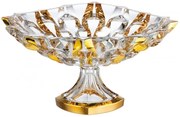Mísa na noze, Bohemia Treasury, SAMBA-Rhapsody-Gold, 35 cm