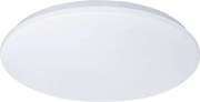 LED stropní světlo Plain 3000 K - průměr 26 cm, bílá