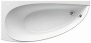 Ravak Avocado asymetrická vana 150x75 cm akrylát levá ct01000000 AV1500L