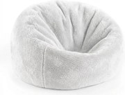 Sablio Sedací vak Cocoon SOFTY - Cloud White - 75 x 45 x 35 cm