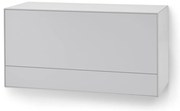 Bílá skříňka z biurkiem/závěsná 91x46x32,5 cm Edge by Hammel – Hammel Furniture