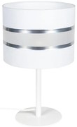Stolní lampa CORAL 1xE27/60W/230V bílá