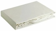 Saténové prostěradlo s gumičkou 160x200 Nova béžové pro vysokou matraci 30 cm Eurofirany