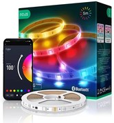 Smart LED pásek 24V 30LED/m IP44 12W RGB NOUS F6 5m Bluetooth Tuya