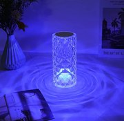 Zaparkorun LED dotyková křišťálová lampa s 16 druhy barev