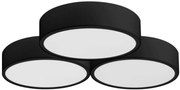 Toolight Svítilna APP878-C Triple Black 3x40cm