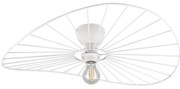Bílé stropní svítidlo ø 60 cm Chapeau – Reality