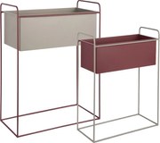 Kovové stojany na květiny v sadě 2 ks (výška 65 cm) Reina – PT LIVING