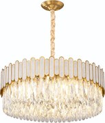 Toolight Toolight, stropní svítidlo 60cm, 8xE14, APP1747-8CP, zlatá, OSW-04046