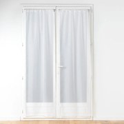 Bílé záclony v sadě 2 ks z mikrosaténu 70x200 cm Voiline – douceur d'intérieur