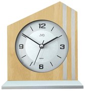 JVD Dřevěné netikající tiché stolní retro hodiny JVD HS24014/68