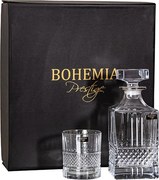 BOHEMIA PRESTIGE ELEGANTE PLATIN WHISKY SADA 1+6 KS