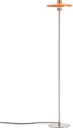 Oranžová stojací lampa s kovovým stínidlem (výška 130 cm) Nuvira – Kave Home