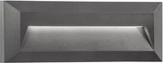 NV 811502 Venkovní nástěnné svítidlo PULSAR tmavě šedý ABS LED 2W 3000K 220-220V 32st. IP54 - NOVA LUCE