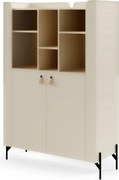 Meblar Regál/knihovna SALERNO SA4 Kombinace barev: Makadamia/ Dub Mavelie