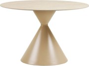 Kulatý jídelní stůl s keramickou deskou ø 120 cm Annecy – House Nordic